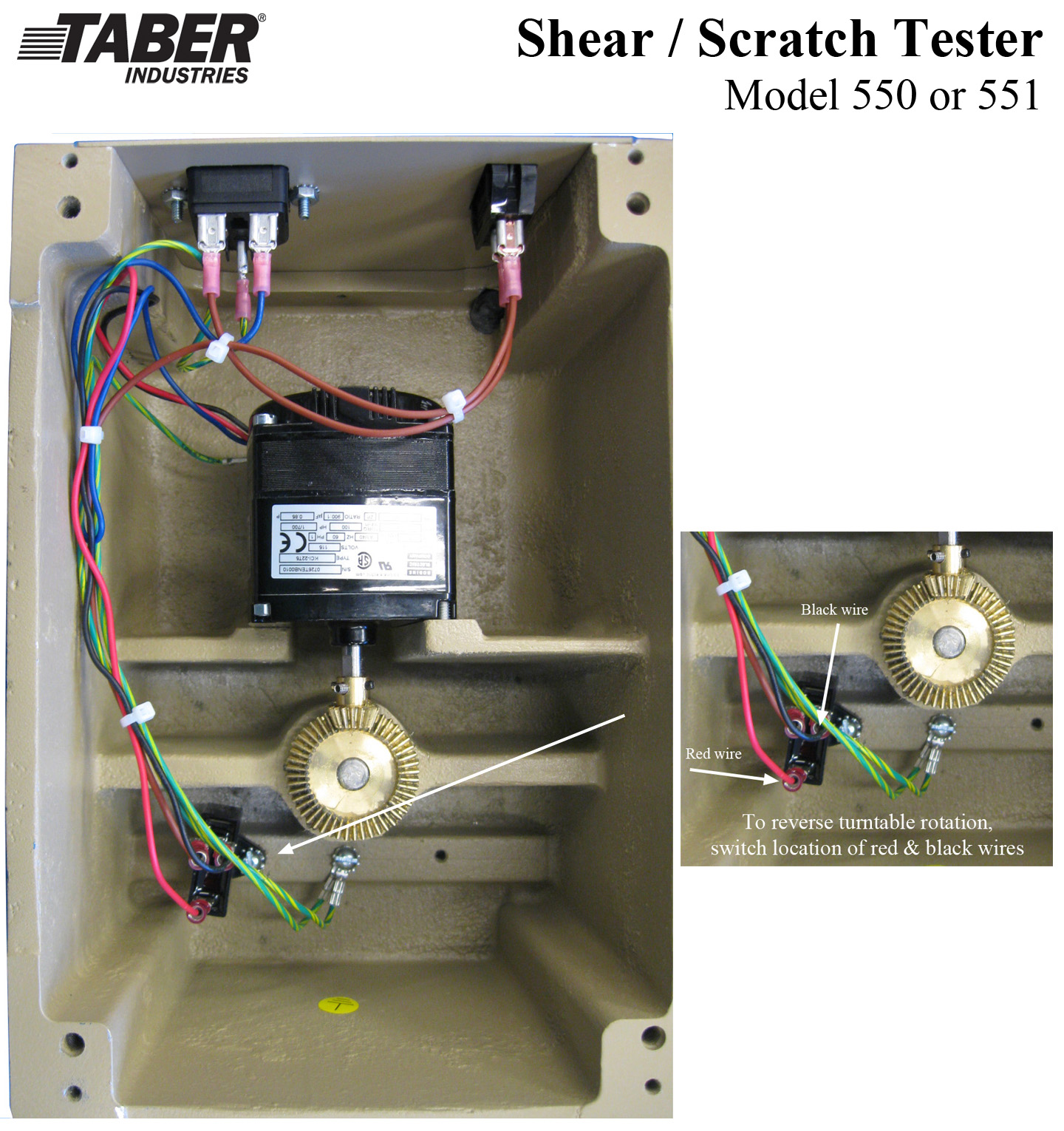 Maintenance Tips - Taber Shear/Scratch Tester - Taber Industries